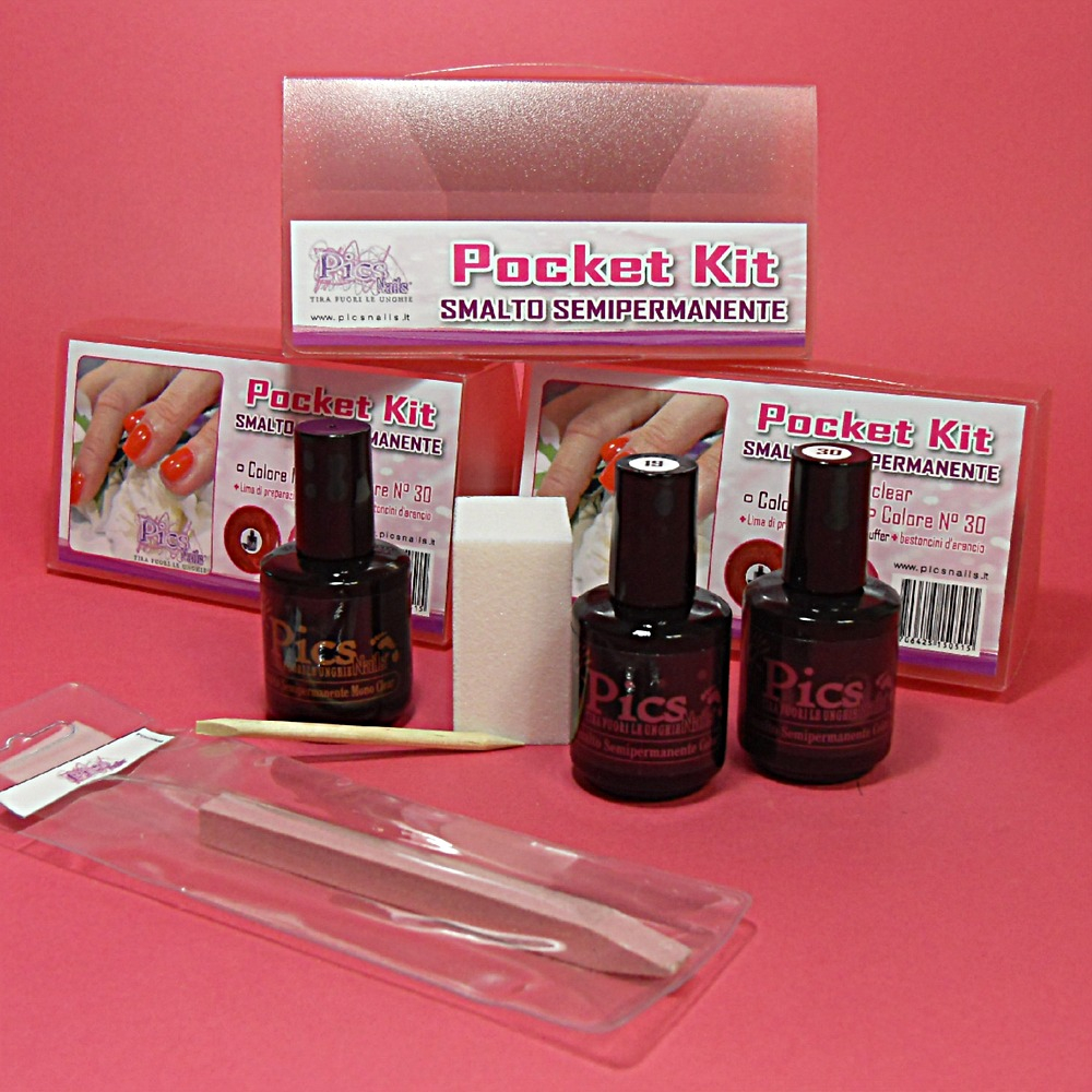 Gel Nail Polish Pocket Kit | Pics Nails