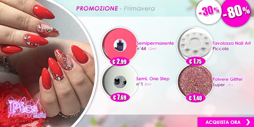 Nail Art, Prodotti per Unghie Gel e Naturali Professionali | Pics Nails